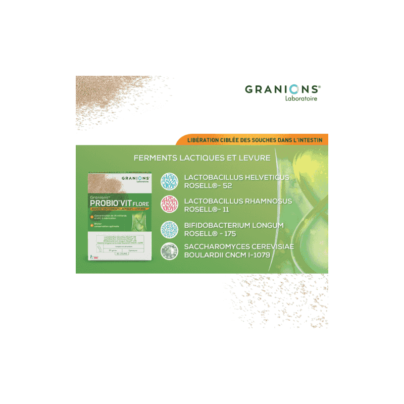 granions probio'vit complément alimentaire probiotique